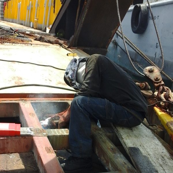 Barge Ramp Welder | St. John Tradewinds News