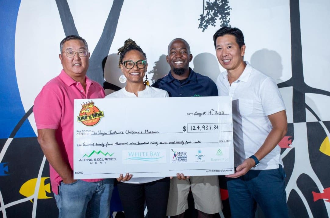 King of the Wing Raises Nearly $25,000 to V.I. Children’s Museum | St ...